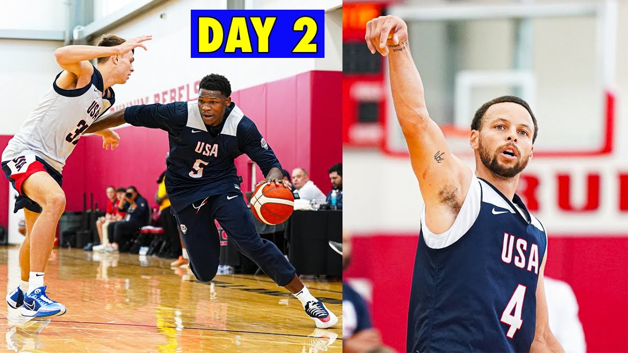 Team USA Basketball Practice in Las Vegas! | DAY 2 - YouTube