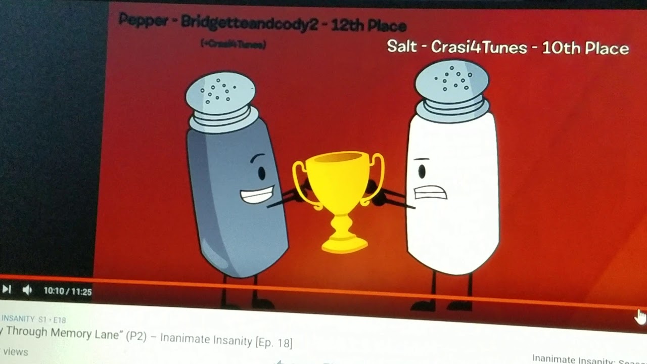 Inanimate insanity and Battle for dream island endings - YouTube