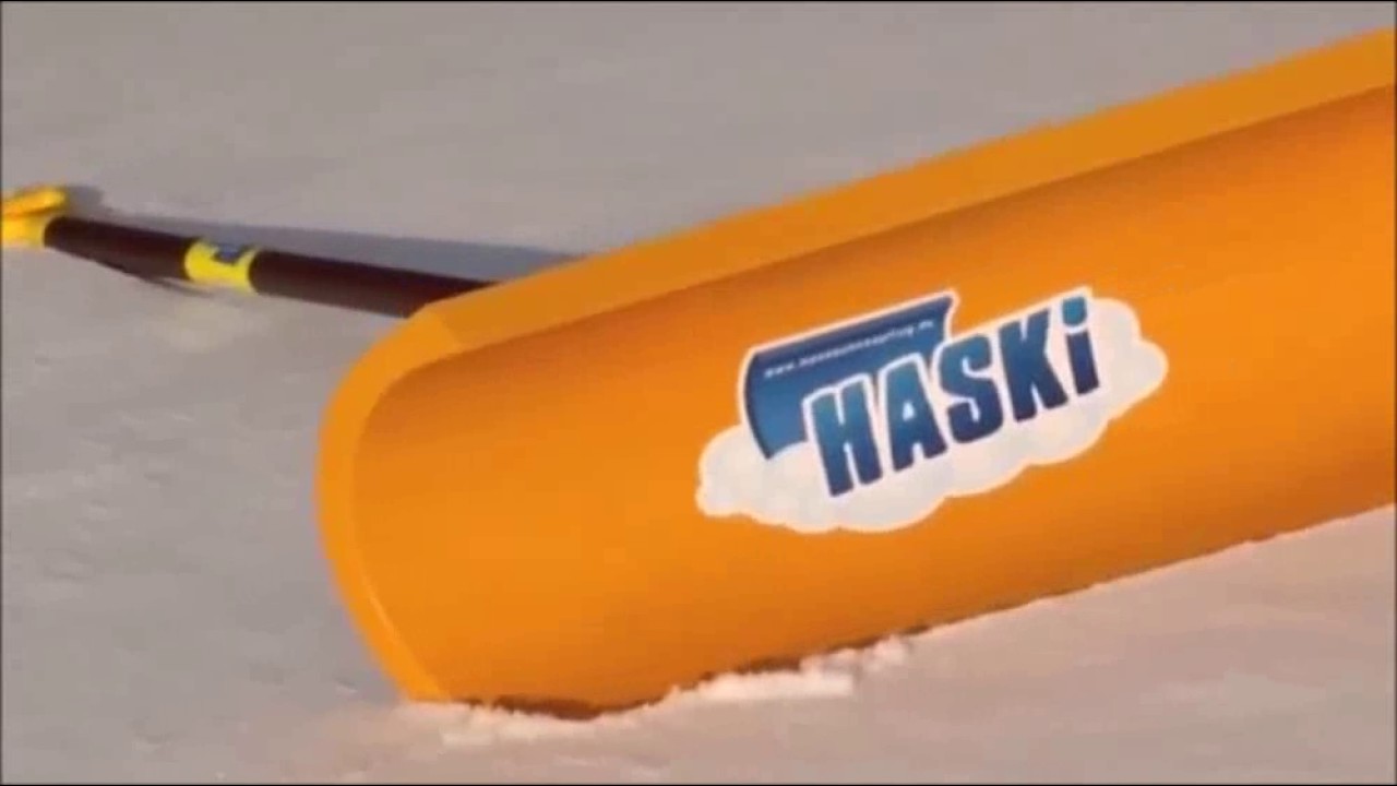 HASKi - Handschneepflug: Genial einfach, einfach genial - YouTube