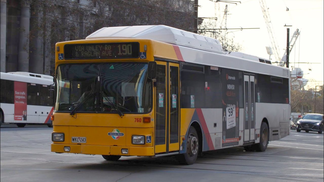 760 - MAN NL202 CNG, ABM ‘160’ - Torrens Transit (Adelaide Metro) - YouTube