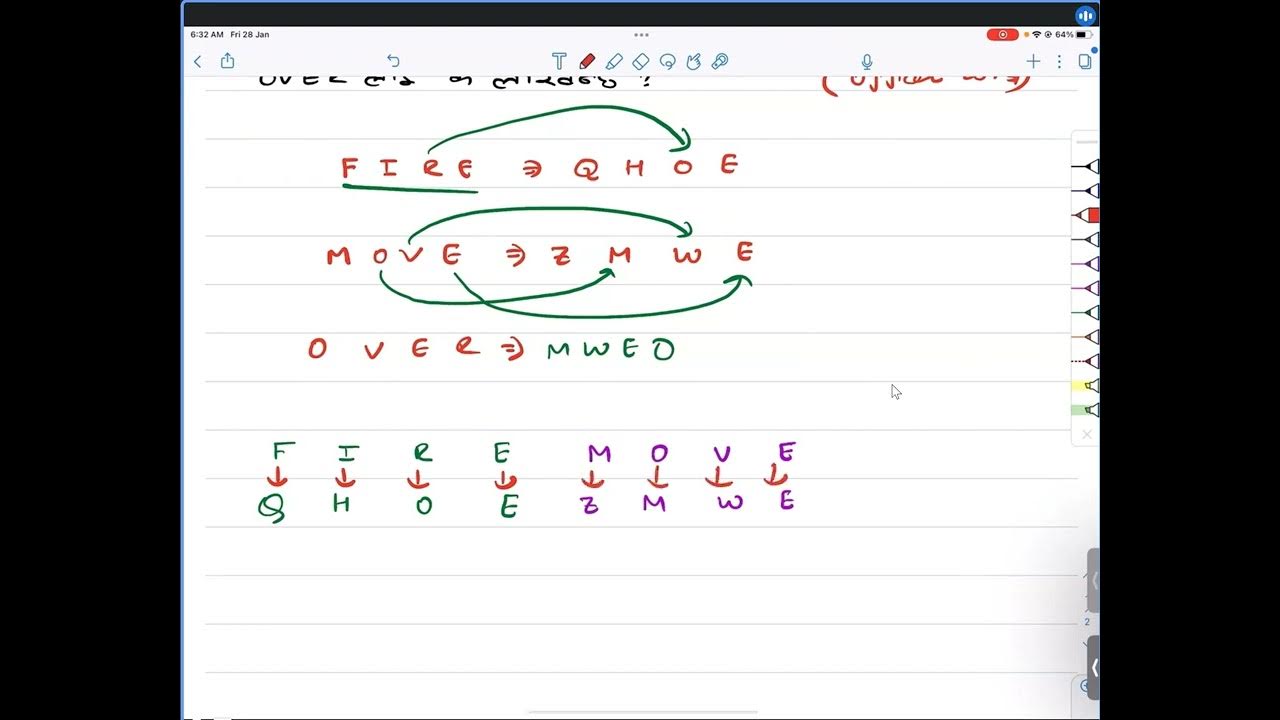 day 3 morning coding decoding part 2 - YouTube