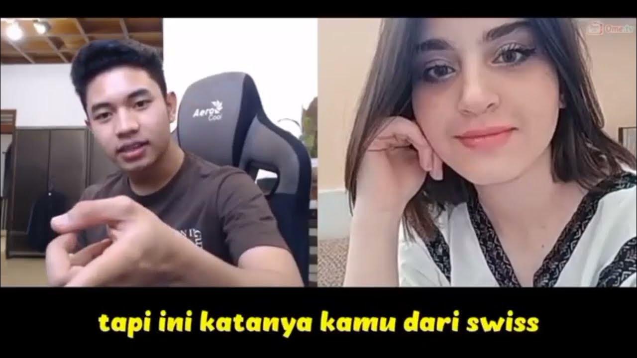 Fiki Naki Ketemu Cewe Iran Cantik Banget | Ome.TV - YouTube
