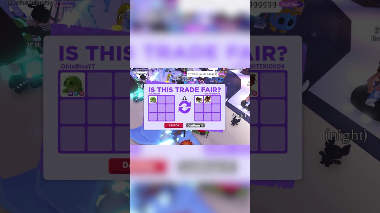 I Traded My MEGA NEON TURTLE For This... (Adopt Me Trade Proof) - YouTube