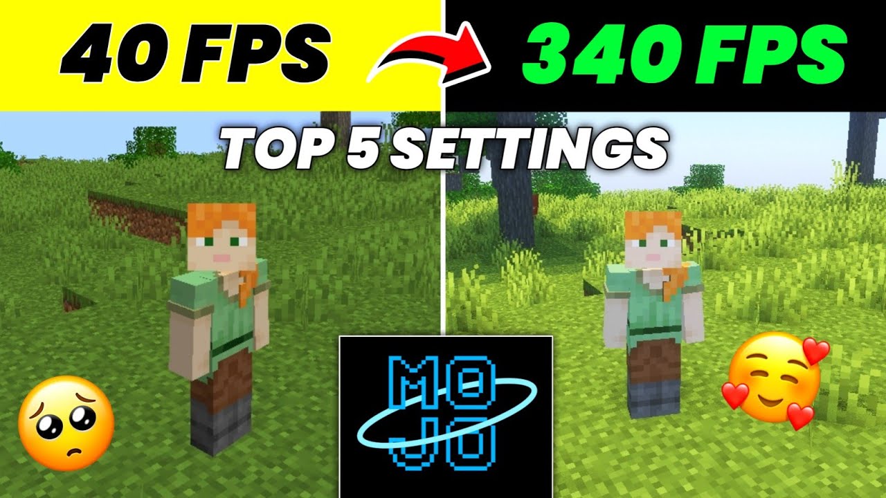 Mojo Launcher Fps Boost Top 5 Settings (400+ Fps) 🔥😱 - YouTube