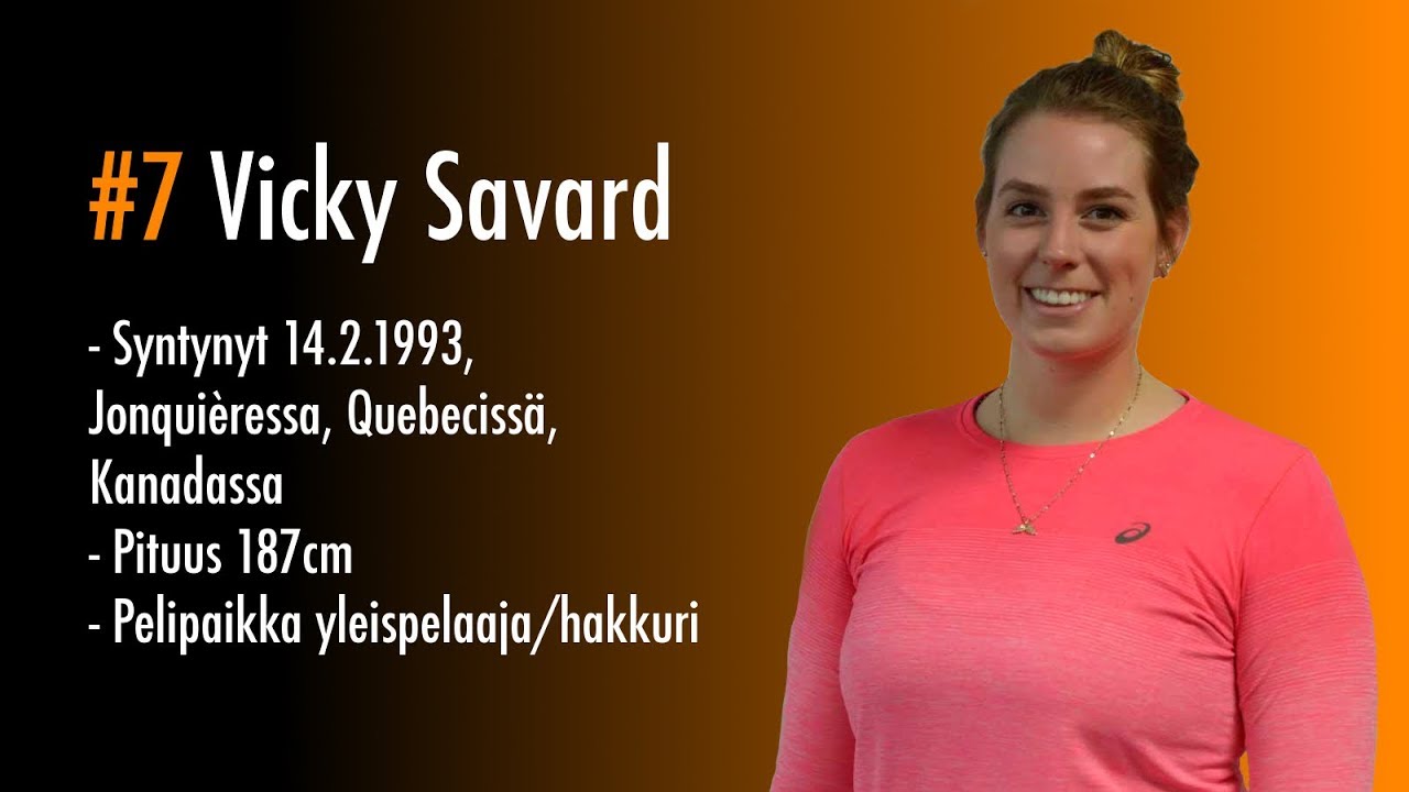 Pelaajakortti #7 Vicky Savard - YouTube