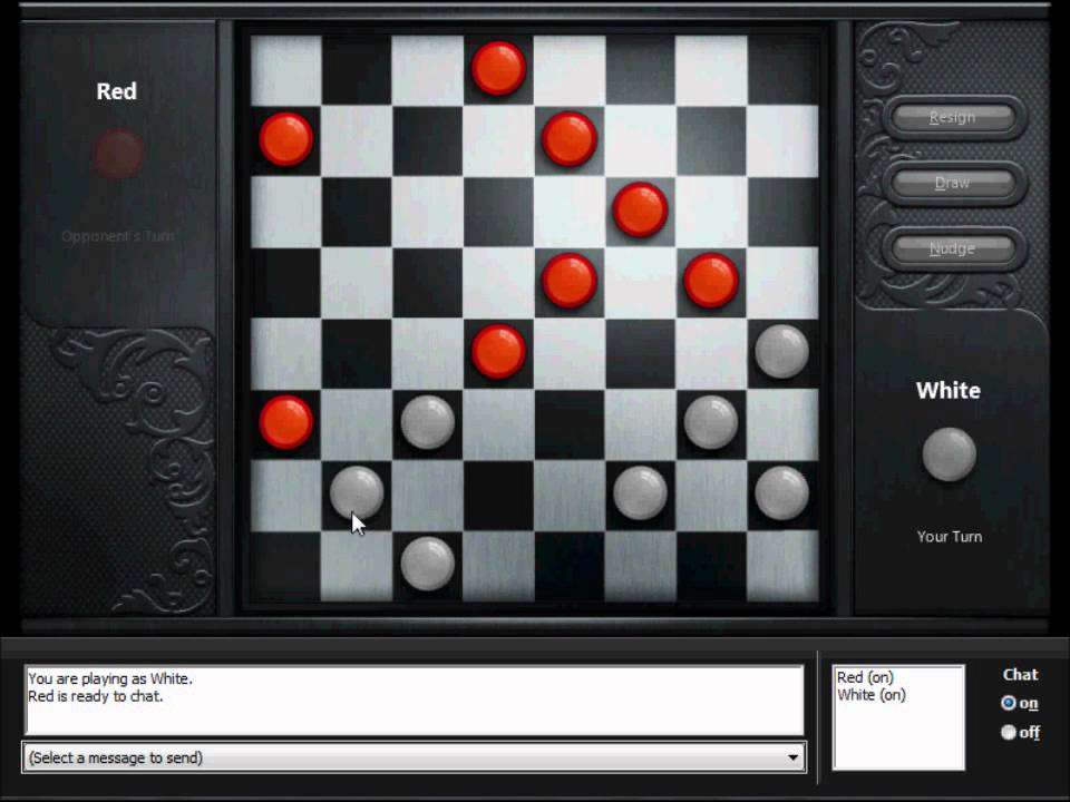 Internet Checkers gameplay - YouTube