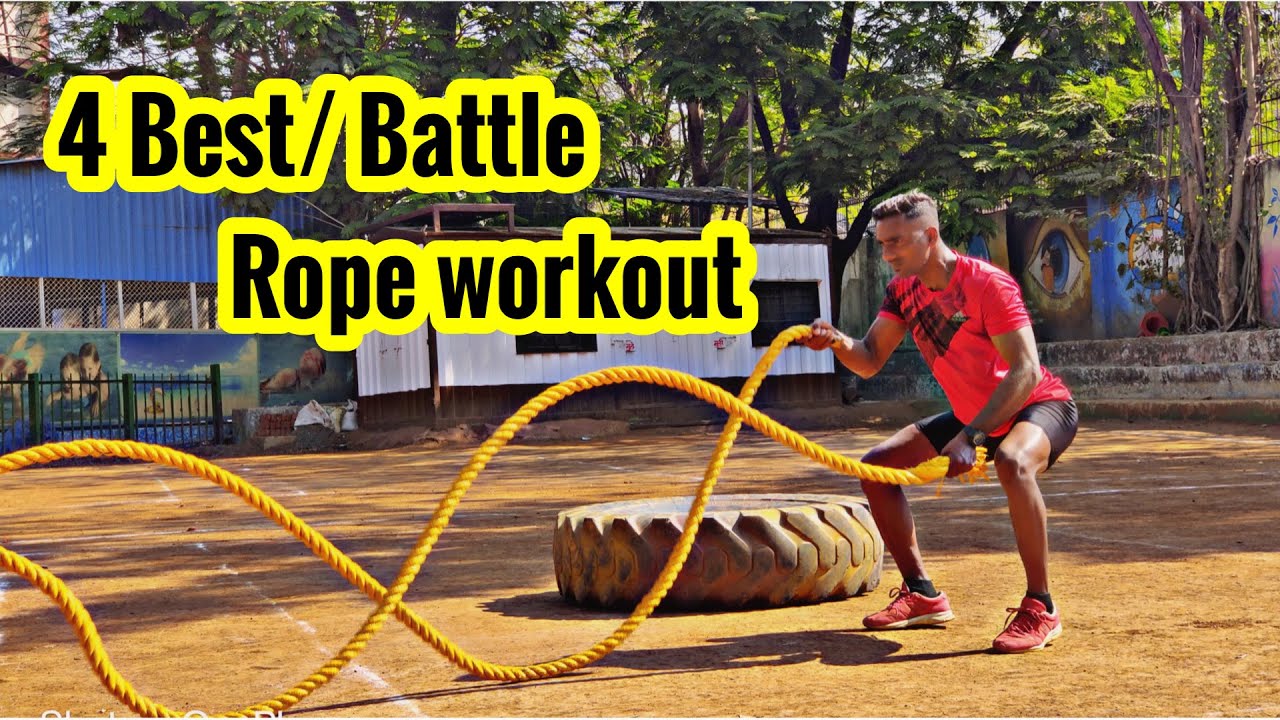 Fat~Blasting 4 Best~Battle Rope Workout #ropeworkout - YouTube