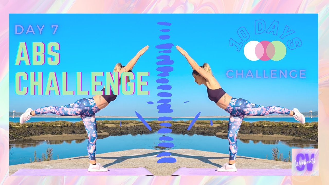 DAY 7 ABS CHALLENGE | 10 days WORKOUT challenge | No equipment ...