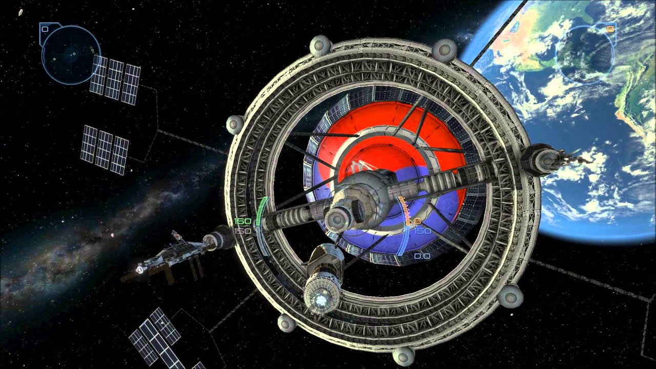 Iron Sky Invasion my first Space Zeppelin battle Intel HD3000 - YouTube