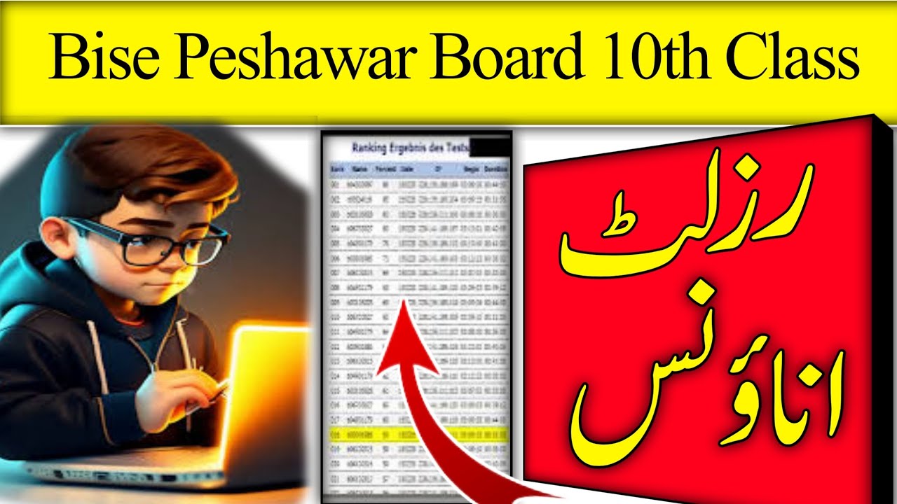 Bise Peshawar Board 10th class Result 2024 Date Announced | Bise ...