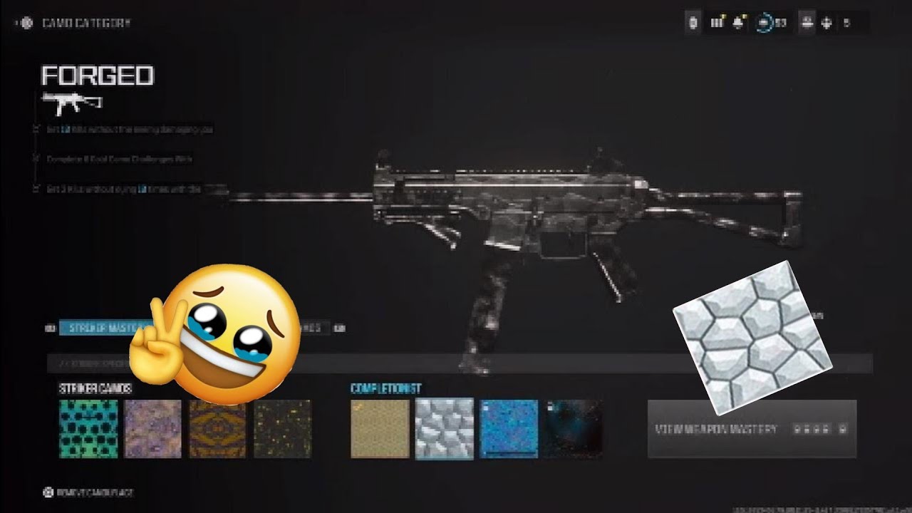 I Unlocked Forged Camo on SMGs and it was Painful (MWIII) - YouTube