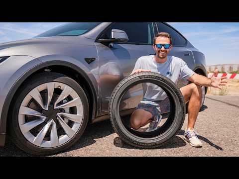 NEW EV Tire Test! Michelin e-Primacy on Tesla Model Y