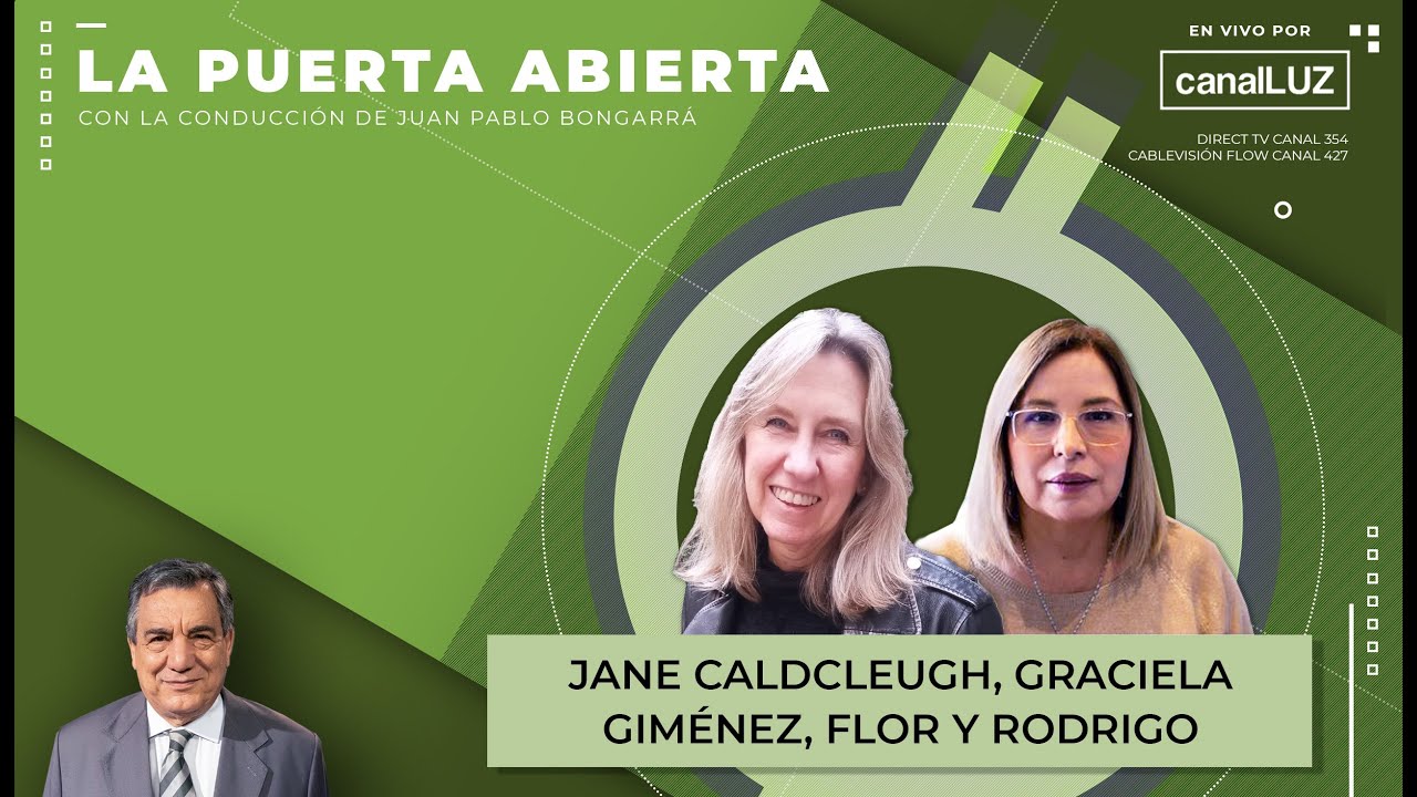 Entrevista a Jane Caldcleugh, Graciela Giménez, Flor y Rodrigo - YouTube