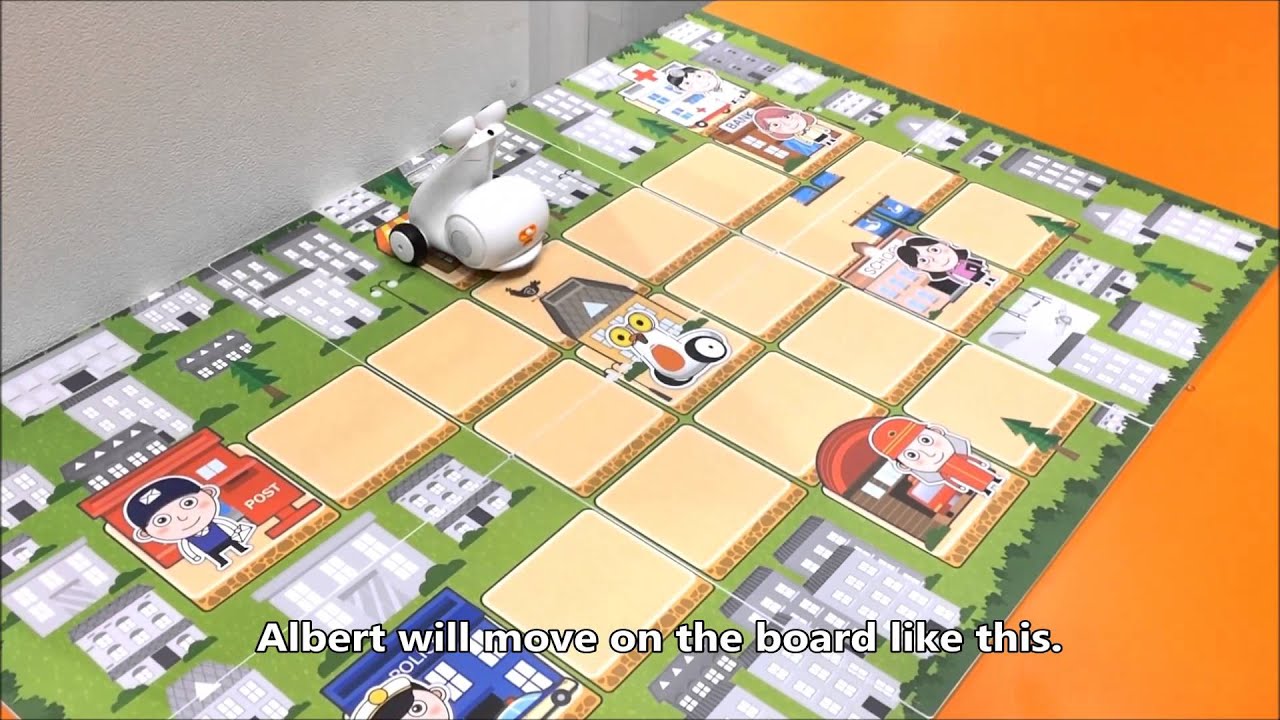 Smart Robot Albert : How to play Stack Card - YouTube