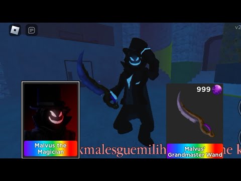 Malvus set gameplay (Malvus the Magician + Malvus' Grandmaster Wand ...