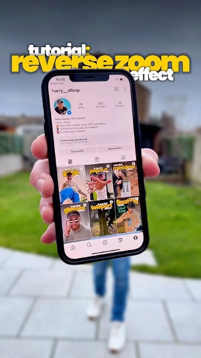 Create This Reverse Zoom Effect in Seconds! 🏎️📱 #vfx #tutorial #viralvideo - YouTube