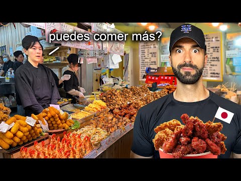 🇯🇵 100 Horas Comiendo COMIDA CALLEJERA en Japón