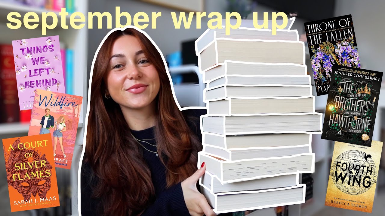 september wrap-up! 📖🍂 12 books: mystery, romance, & lots of fantasy ...