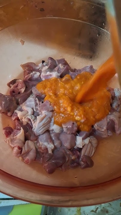 Resep pepes ati ampela ayam #reseppepesatiampelaayam - YouTube