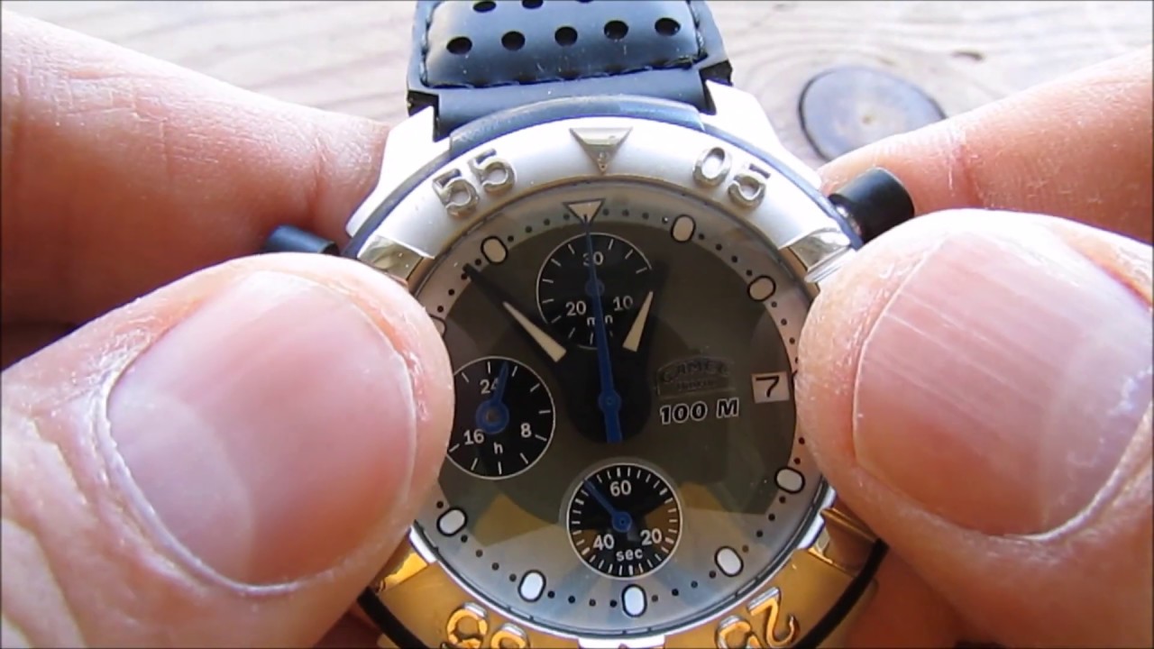 Camel Trophy Chronograph 100M Adventure Watches - YouTube