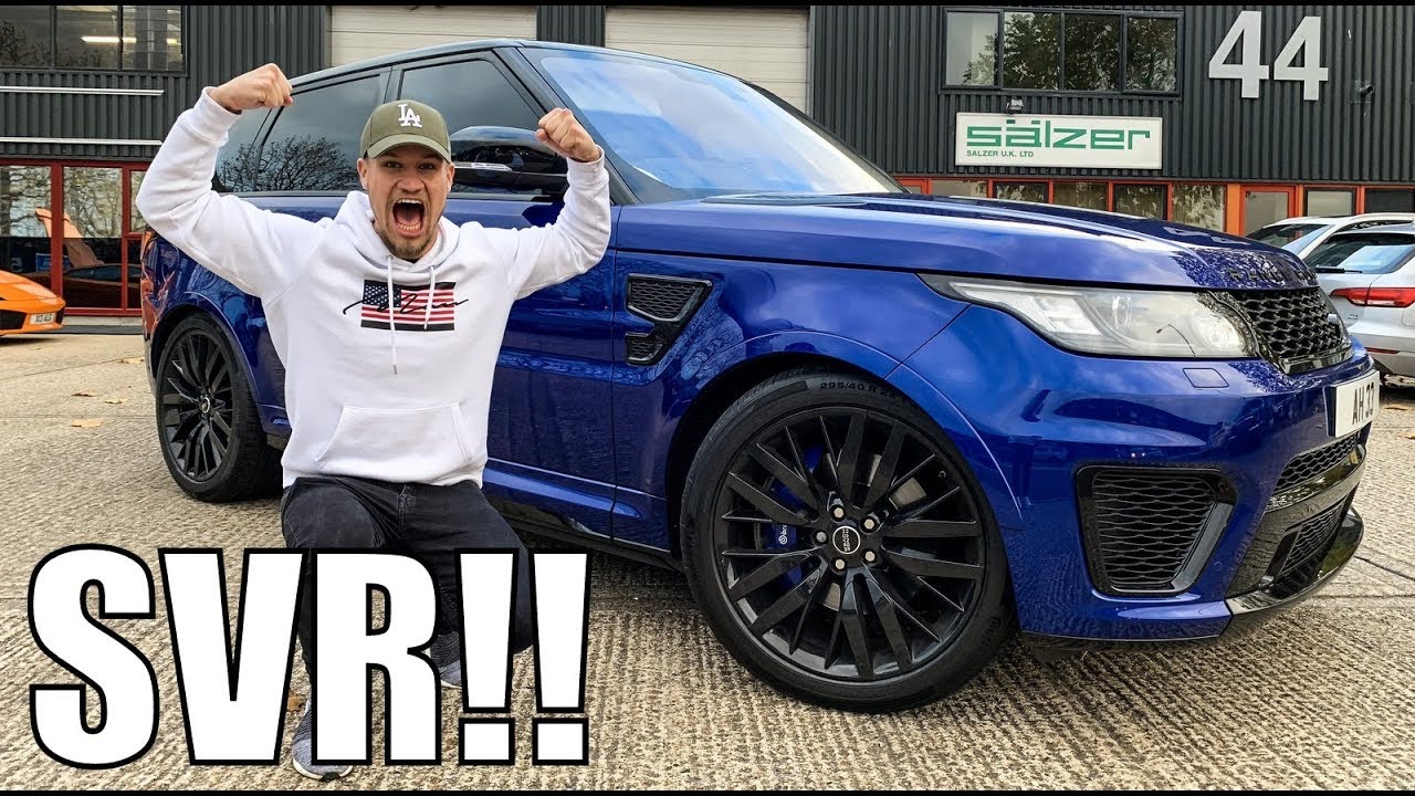 TAKING RANGE ROVER SVR TO THE GYM!! - YouTube