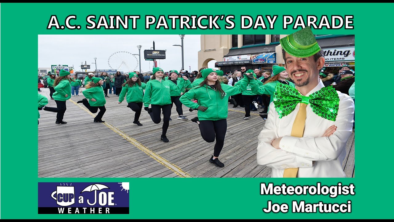 Atlantic City St. Patrick's Day Weather forecast for Saturday - YouTube