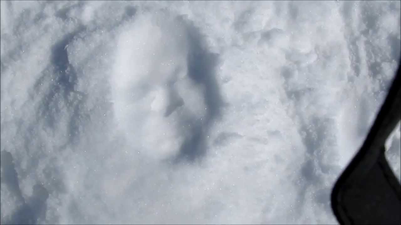 3D Snow Face Impression - YouTube