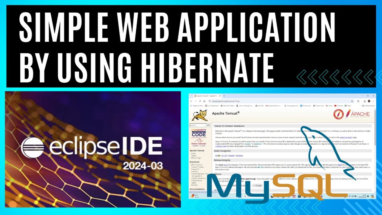 Simple Web Application By Using Hibernate Youtube 9751