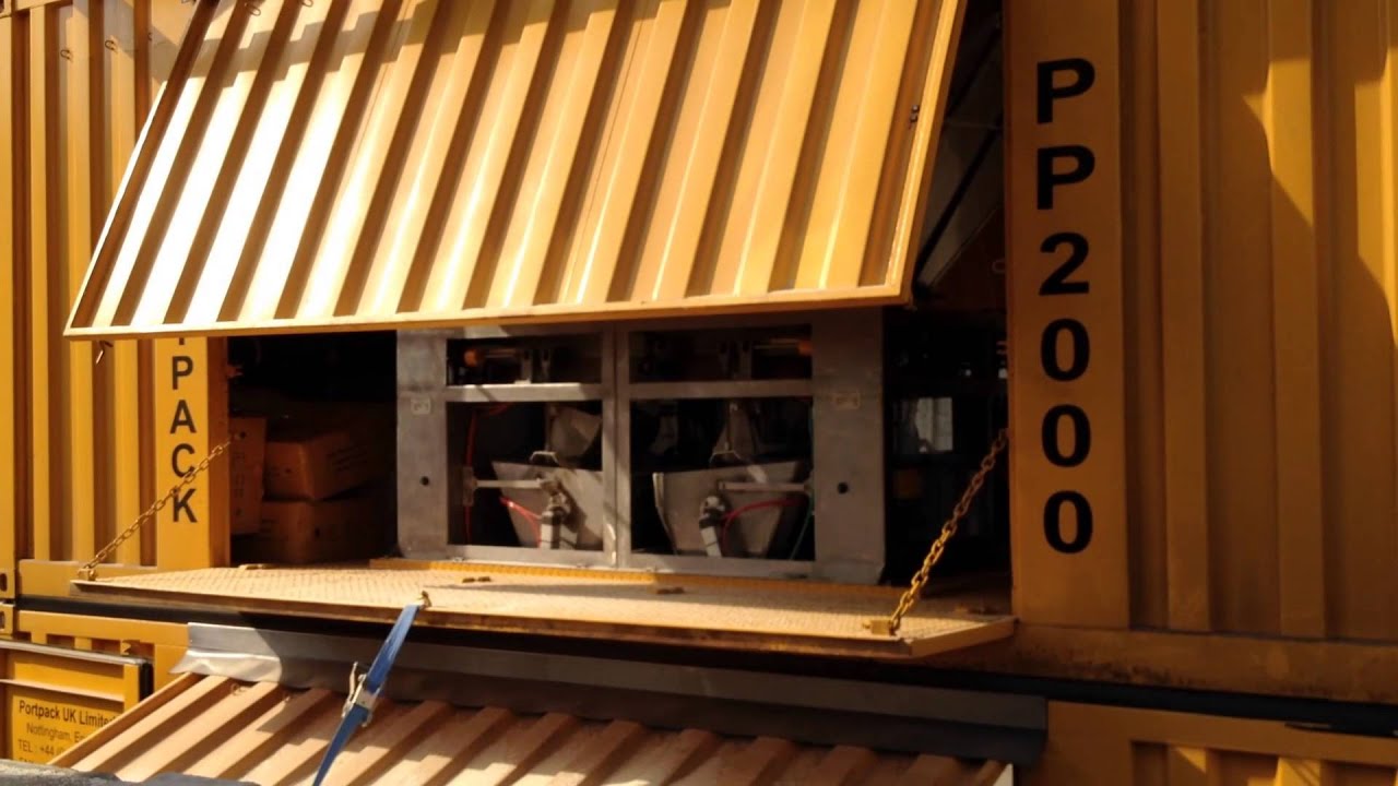 Portpack UK Limited - Mobile Bagging Unit PP2000SE - YouTube