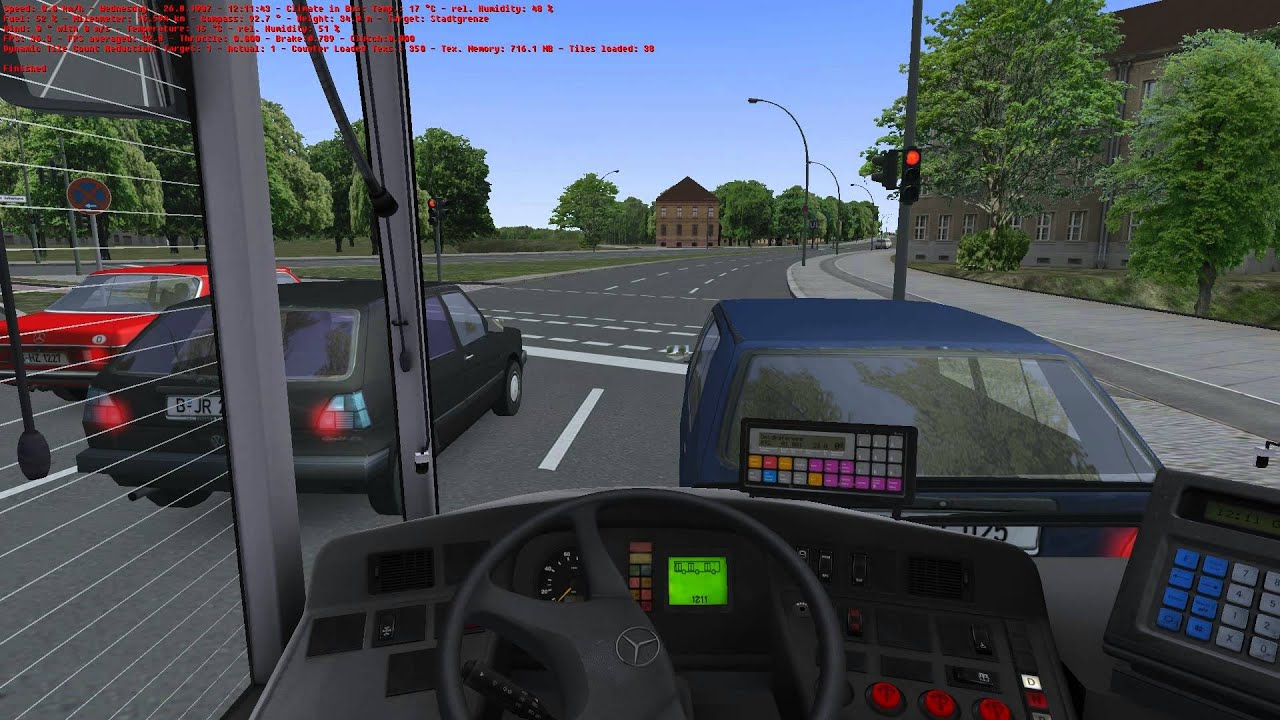 OMSI Joyride #3 - Berlin Spandau 1987 Route 92 Freudster - Stadtgrenze ...