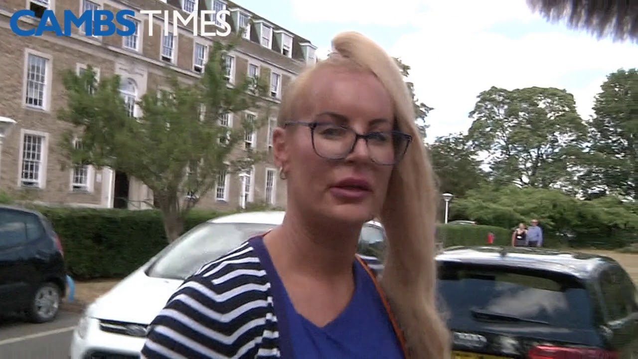 Jo Philpott leaving Shire Hall on Tuesday, July 31 | Cambs Times - YouTube