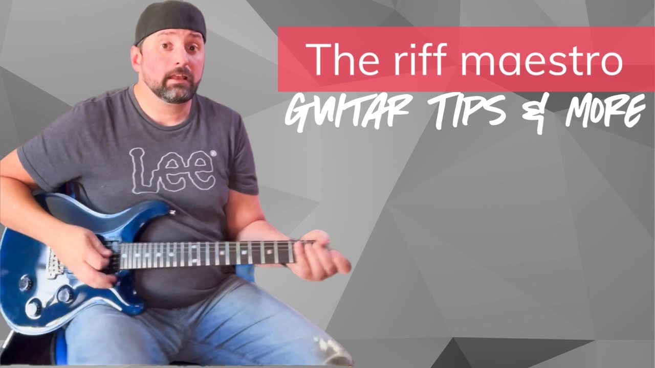 the riff conundrum. If you’re stuck on a riff? Then look no further ...