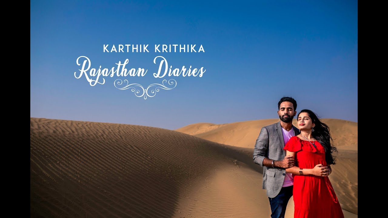 Karthik & Krithika | Post wedding Video | Rajasthan - YouTube