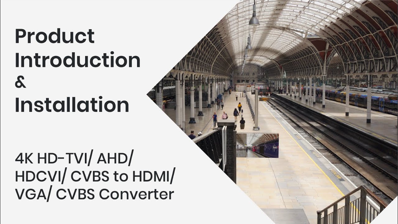 Connect Analog BNC Cameras to HDMI/VGA Monitors Easily | BNC to HDMI ...