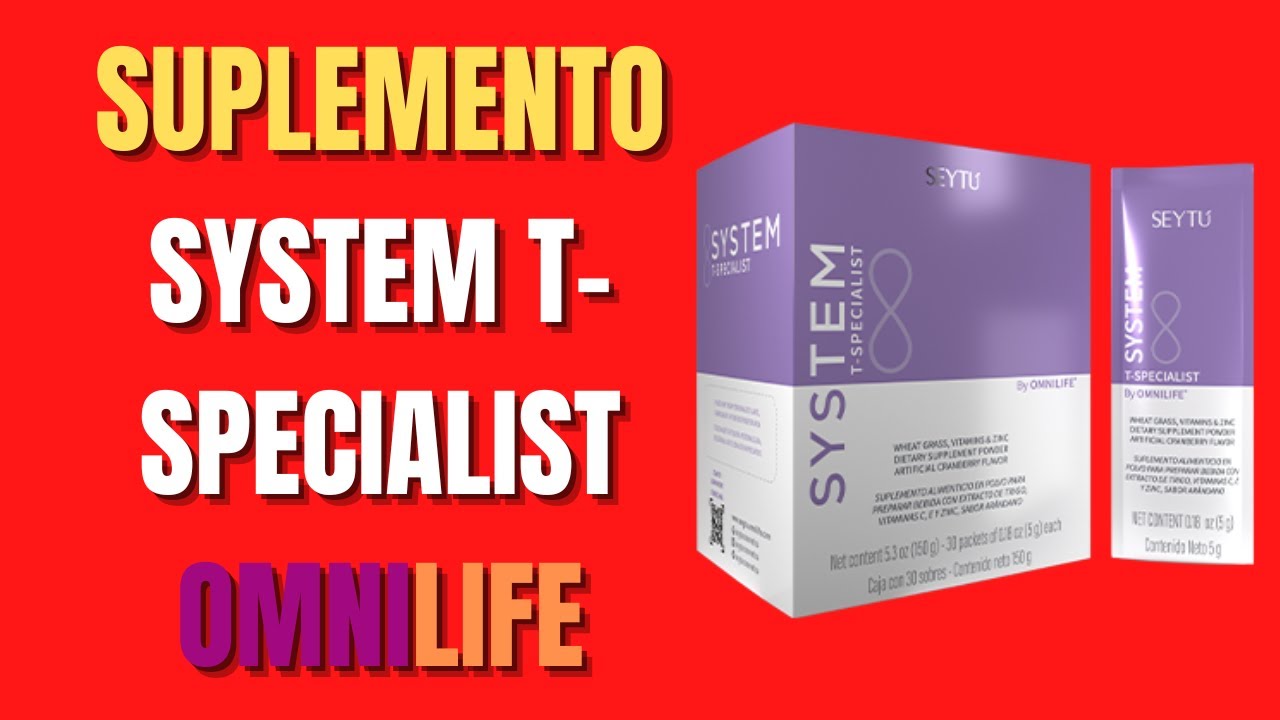 🎯 Suplemento System T-Specialist OMNILIFE. - YouTube
