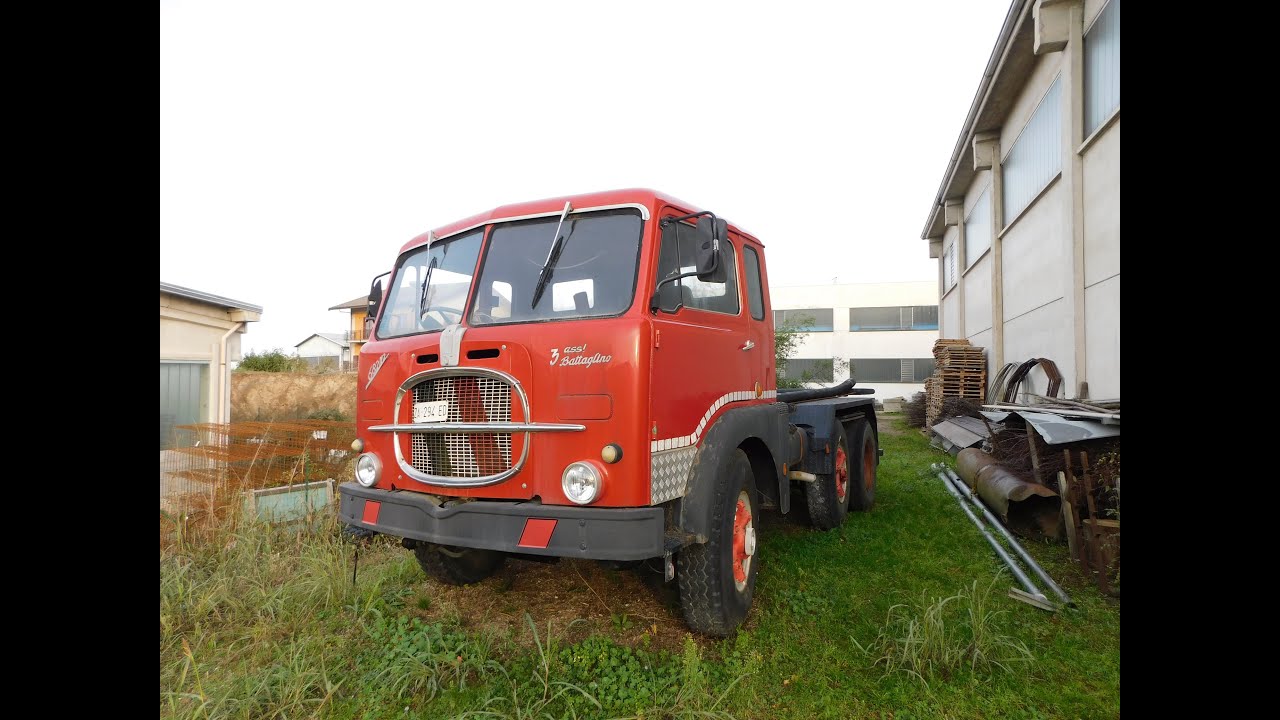 FIAT 682 n2 in VENDITA; RARO allestimento con terzo asse centrale - YouTube