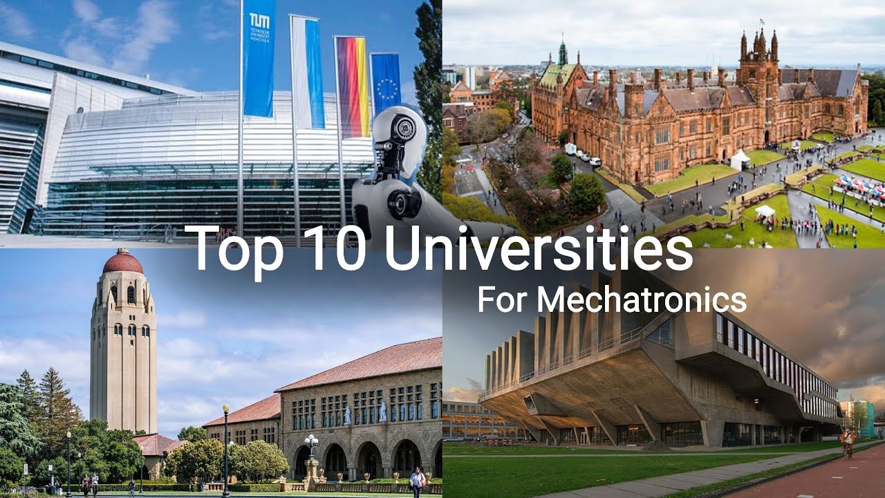 Top 10 Universities for Mechatronics Engineering || World Wide - YouTube