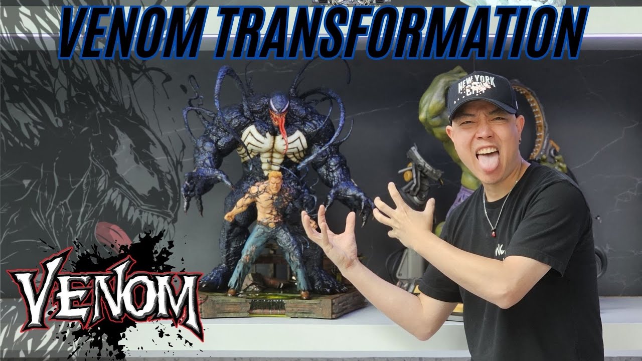 1/4 Scale Venom Transformation Prototype [In Depth Look] | Ascend Studio - YouTube