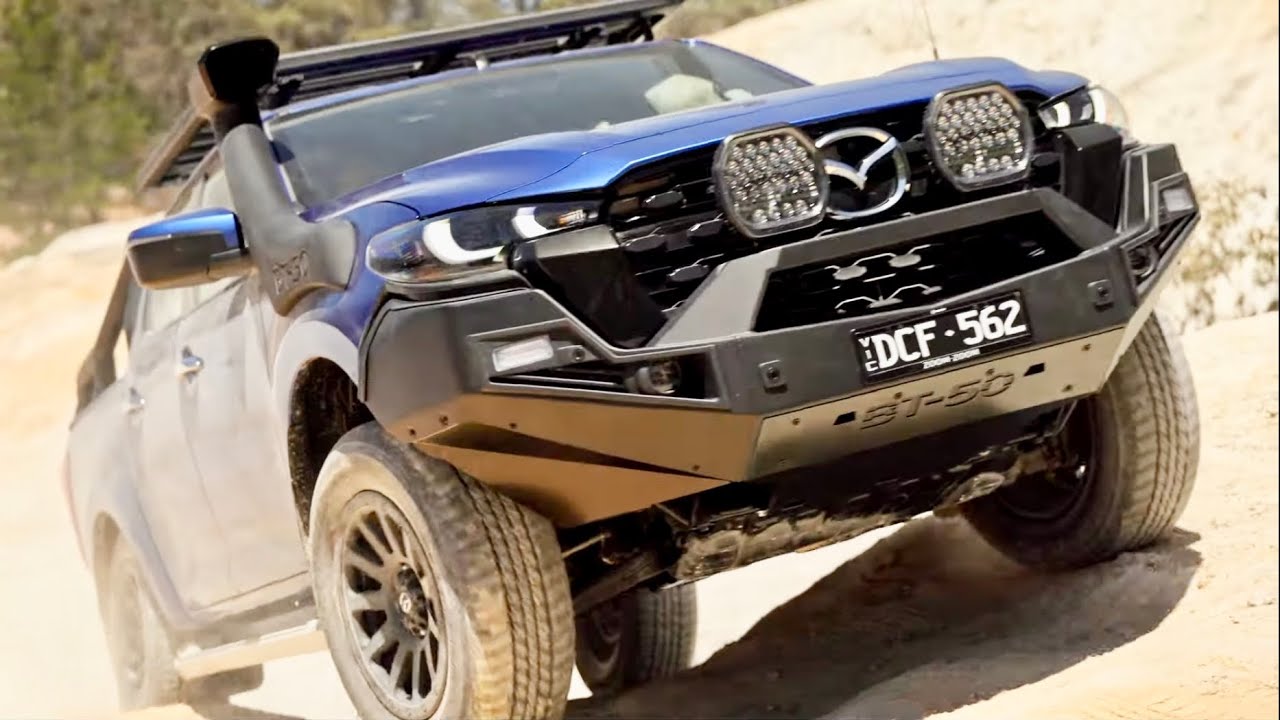 Mazda BT-50 (2025) Off Road Test Drive & Key features | Mid-size Pickup ...