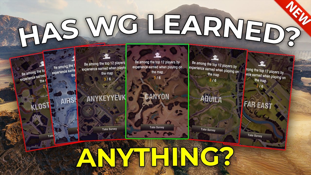 Has WG Learned How To Make Maps? | 6 New Maps in Recon Mode - YouTube