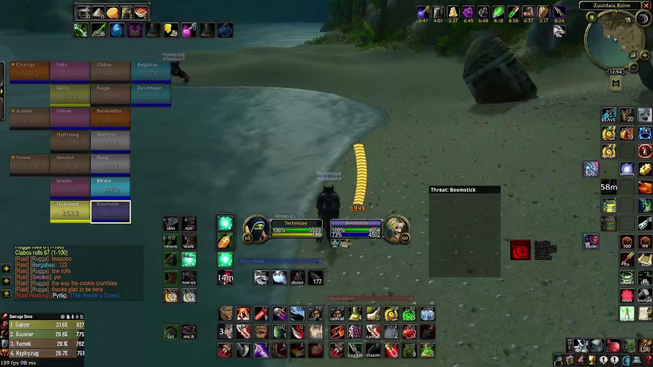 World of Warcraft: Hardcore - Rogue POV: AQ20 into ZG - YouTube