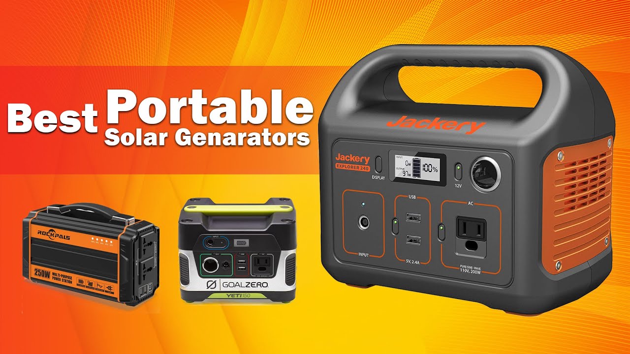 Top 5 Best Solar Generators 2020 | Best Power Station 2021 | Power ...
