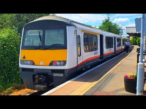 Greater Anglia Class 321 Renatus Ride: London Liverpool Street to ...
