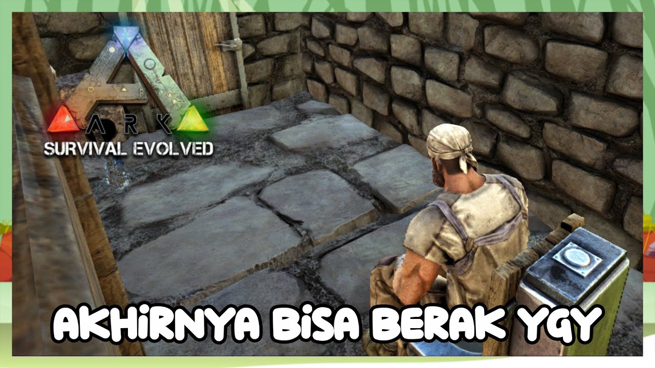 RUMAHKU SUDAH ADA TOILET. SEKARANG WAKTUNYA BERBURU DINO - ARK SURVIVAL ...