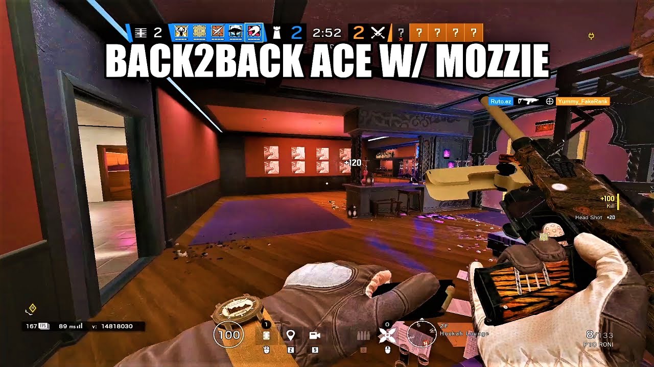 Mozzie's P10 RONI w/ 1.5x Scope is a Headshot Machine - Rainbow Six ...