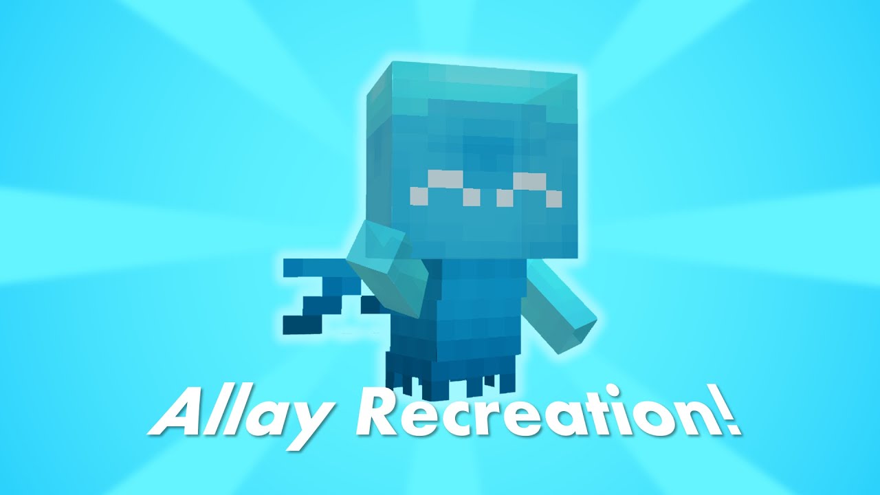 Minecraft Texture Packs - Allay Demonstration - YouTube