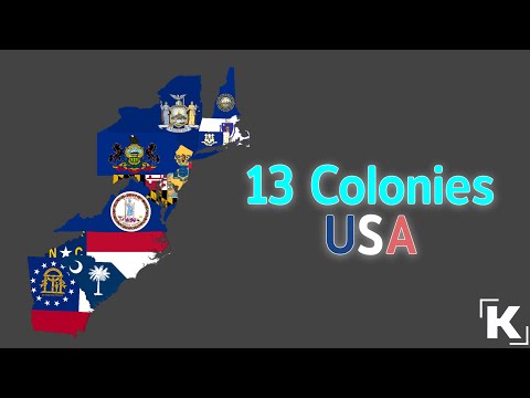 13 Colonies of the United States | Fan Song by Kxvin - YouTube
