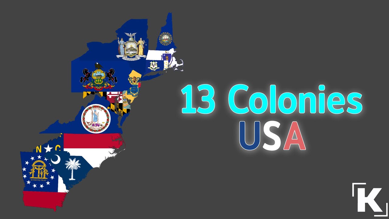 13 Colonies of the United States | Fan Song by Kxvin - YouTube