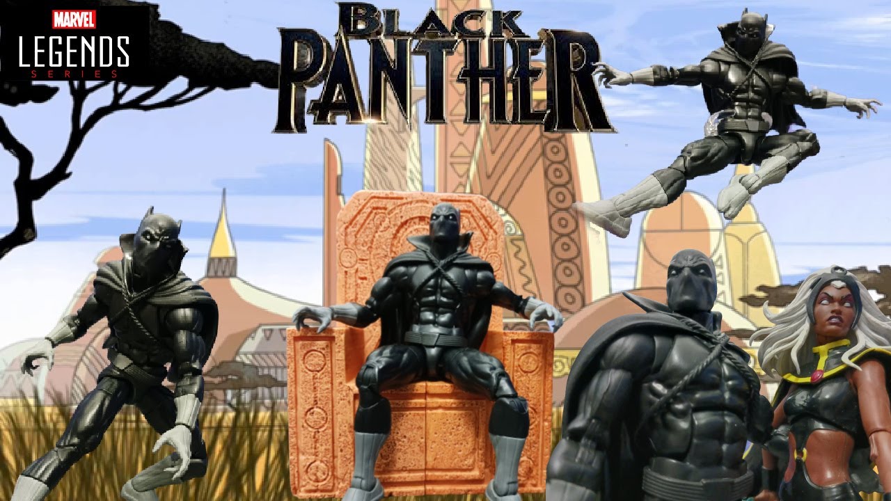 Marvel Legends Series BLACK PANTHER Attuma BAF Wave Action Figure ...