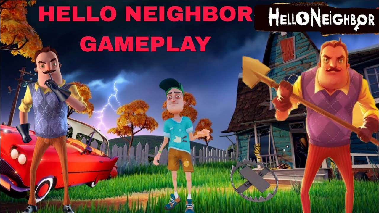 HELLO NEIGHBOR GAMEPLAY AND GLITCH - YouTube